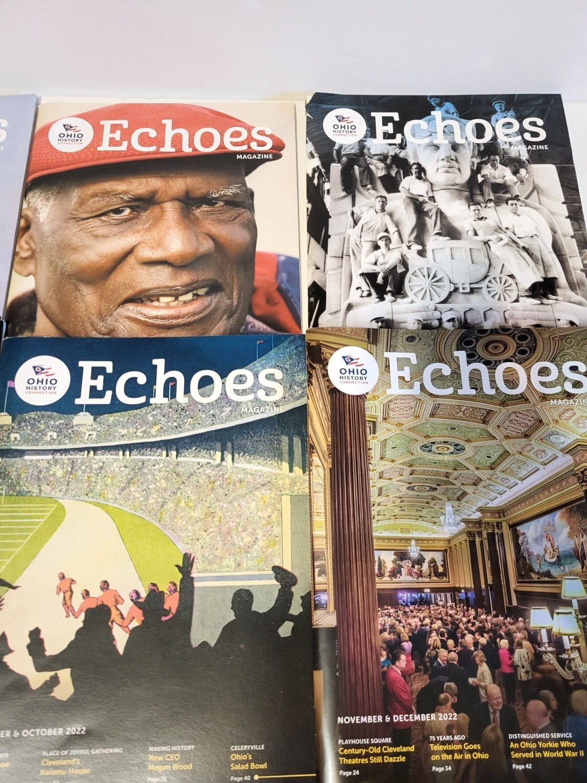 Echoes magazine- Ohio Historical Society all 6 issues from 2022 | eBay
