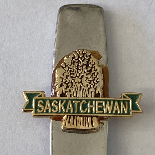 Vintage Souvenir Spoon Collectible Saskatchewan Moose Jaw Canada | eBay