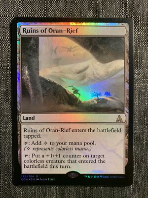 Ruins Of Oran-Rief • FOIL • NM • Oath Of The Gatewatch MTG Magic The ...