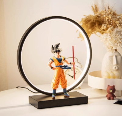 Saiyan Dragon Ball Z Goku Kamehameha Night Light - Levitating Desk Lamp ...