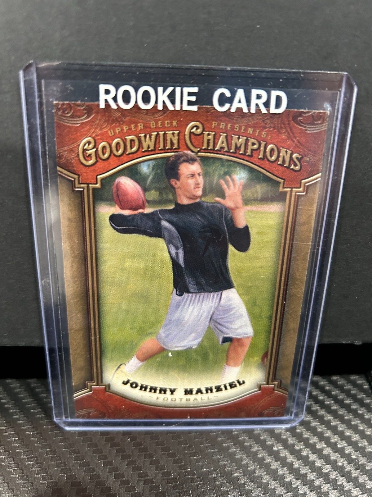 2014 Goodwin Champions Rookie Johnny Manziel RC - Cleveland Browns | eBay