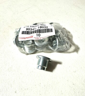 Genuine Differential Drain/Filler Plug 90341-18032 Fit: Toyota Town Ace ...