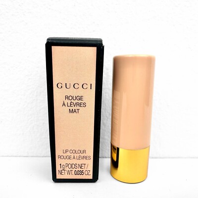 Gucci Rouge A Levres Mat Lipstick 505 Janet Rust Mini Sample 1g .035oz ...
