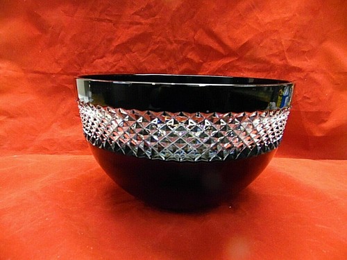 Waterford Crystal John Rocha 10" Black Cut to Clear Bowls | eBay