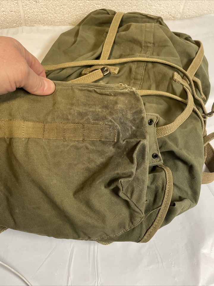 1942 Atlantic WW2 US Army M-1943 Jungle Pack Backpack Ruck Sack Field ...