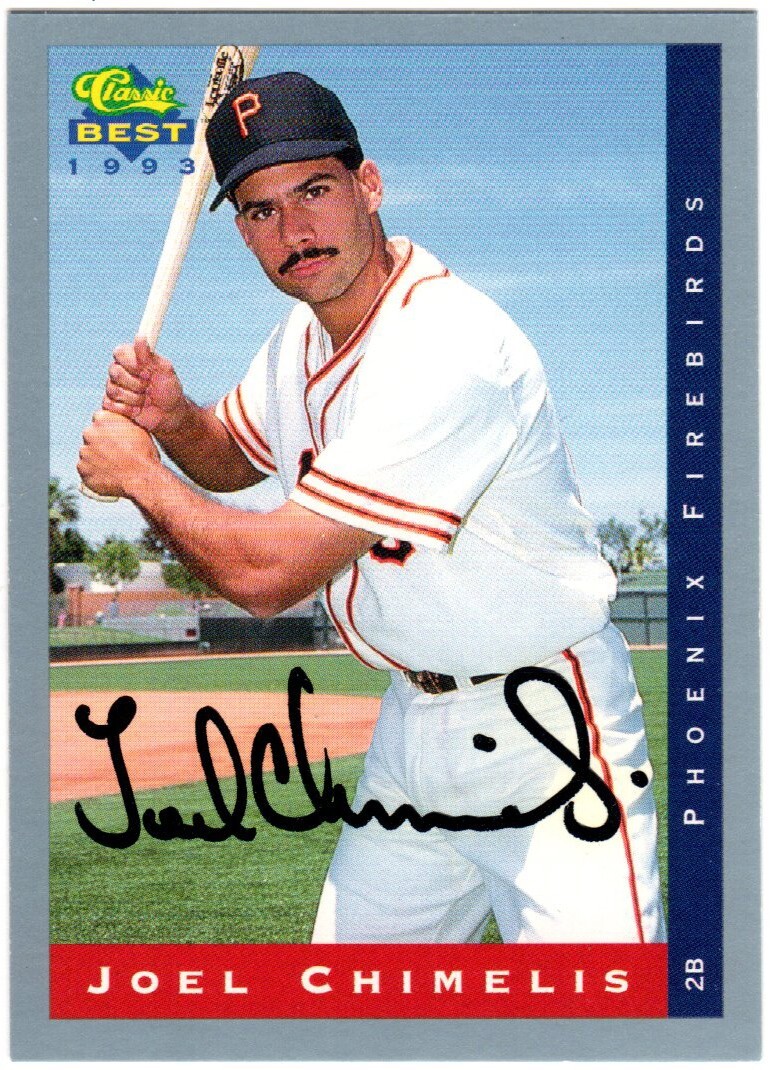 Joel Chimelis Autograph 1993 Classic Best Auto Card GIANTS FIREBIRDS | eBay