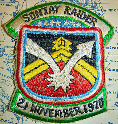SON TAY RAIDER - Rare US Patch - USSF - 21st NOVEMBER 1970 - Vietnam ...