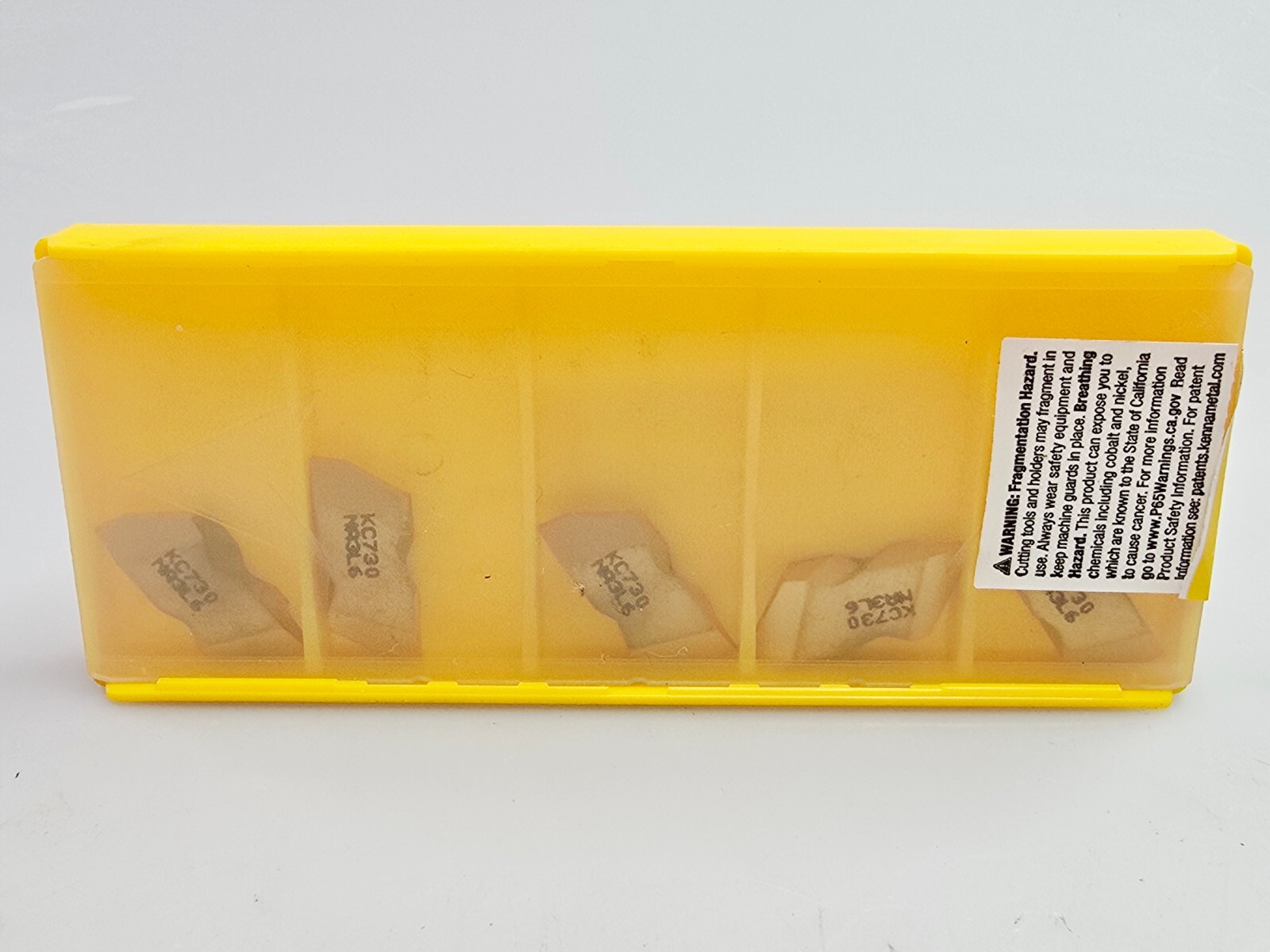 Kennametal NA3L6 KC730 Carbide Top Notch Threading Inserts (Box of 5 ...