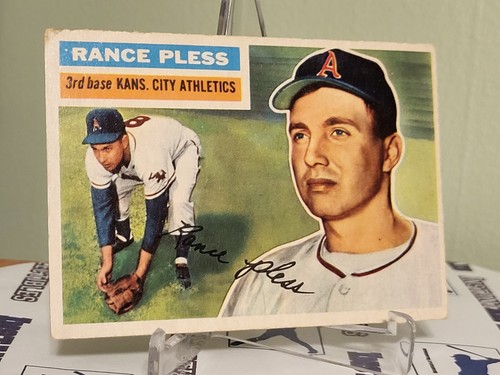 1956 Topps #339 Rance Pless Kansas City Athletics VG/EX | eBay.de