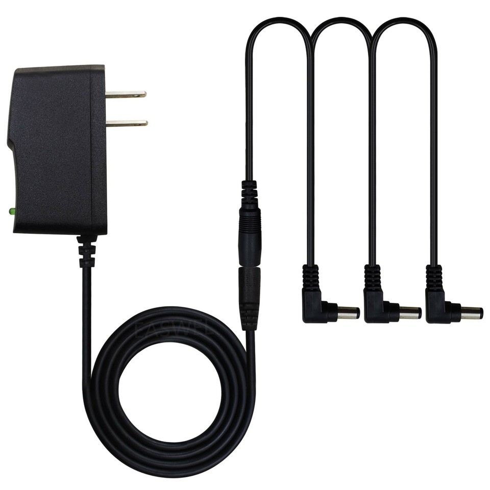 3 way Daisy Chain Power Supply For Boss ME-80 Guitar Effects | eBay