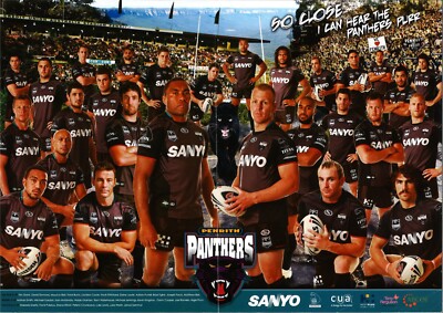 Penrith panthers team player poster NRL rugby,books,COWBOYS,eels, storm ...
