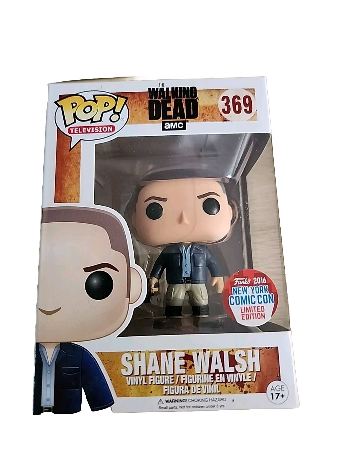 Funko Pop AMC The Walking Dead #369 Shane Walsh 2016 NYCC Exclusive | eBay