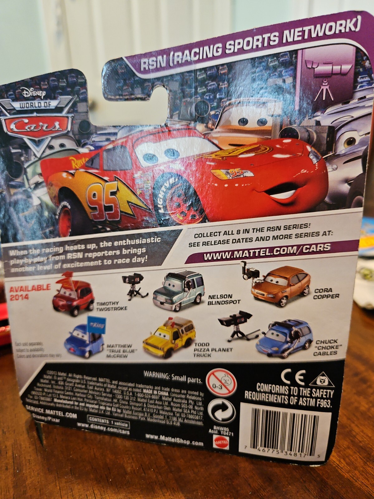 2013 Mattel Disney Pixar Cars RSN Edition Cora Copper for sale online ...