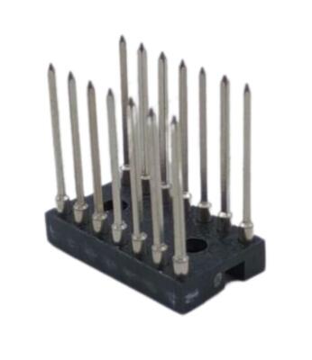 Lot of (5) Augat 514-AG11F 14-Pin Tin Plated Contact Machine IC PIN ...