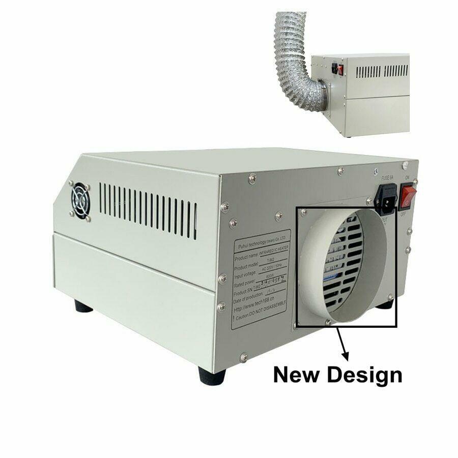 T-962A Infrared IC Heater T962A Desktop Reflow Oven BGA SMD SMT Rework ...