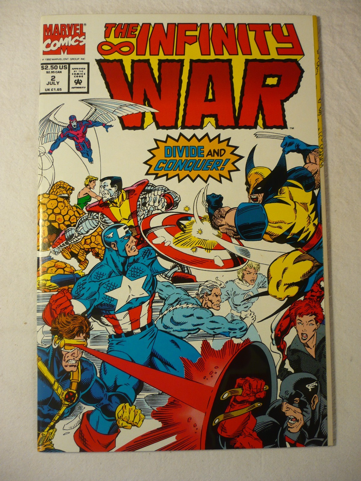 The Infinity War #2 Marvel Comics July 1992 48B | eBay