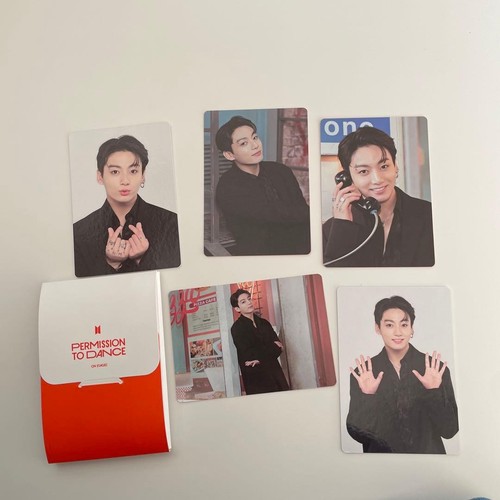 BTS Bangtan PERMISSION TO DANCE Jungkook 5-piece set | eBay