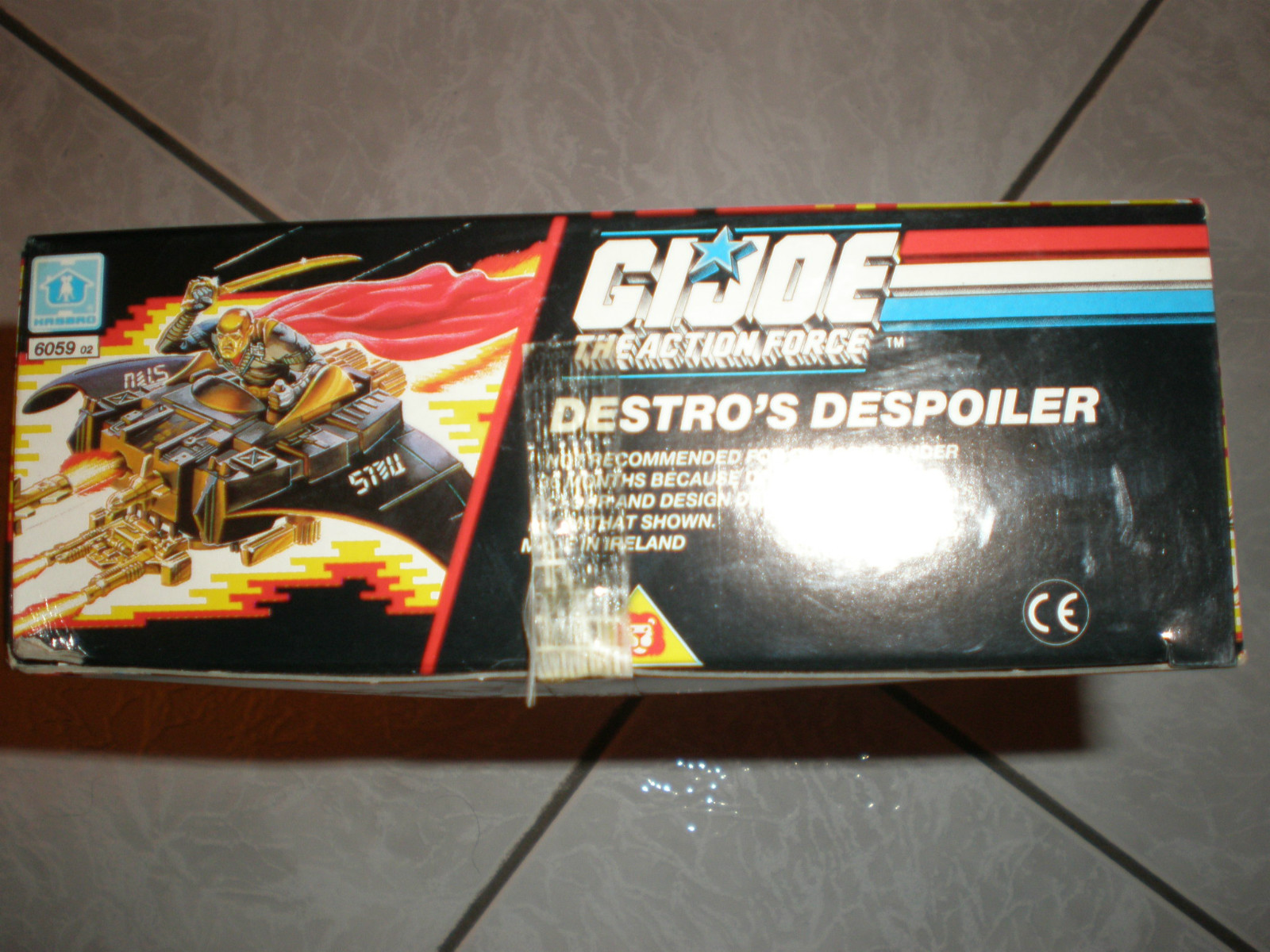 G.I. GI Joe 1988 DESTRO'S DESPOILER 100% MIB ACTION FORCE GOLDEN ...