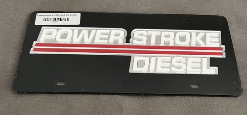 Ford Power Stroke Diesel Acrylic License Plate NEW | eBay