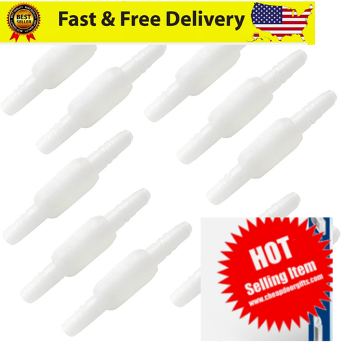 Oxygen Tubing Swivel Connectors 10-Pack - Cannula Hose, Tube Connectors ...