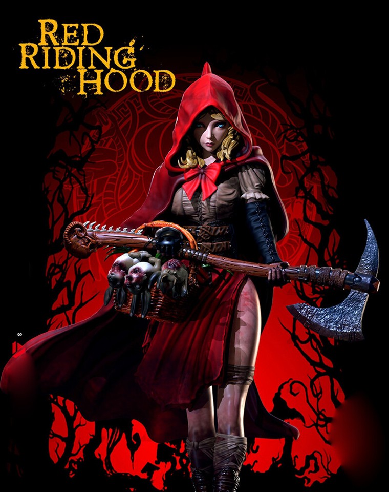Little Red Riding Hood 3D Print GK Figure Model Kit Unpainted ...