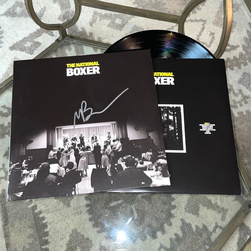 MATT BERNINGER signed autographed THE NATIONAL BOXER BECKETT BAS COA ...