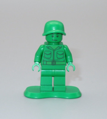 Lego Disney Toy Story Green Army man with stand minifigure 30071 7595 ...