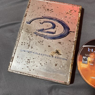 Halo 2 Steelbook Limited Collectors Edition Xbox W Rust Looks Cool | eBay