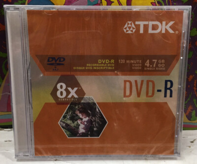 TDK Sealed DVD-R 8x | eBay