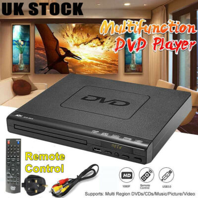 Compact DVD Player Multi Region HDCD CD VCD Music Disc Upscaling USB ...