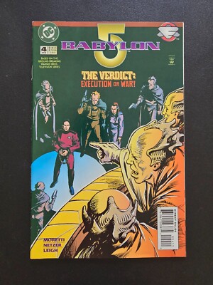 DC Comics Babylon 5 #4 April 1995 Michael Netzer Art | eBay