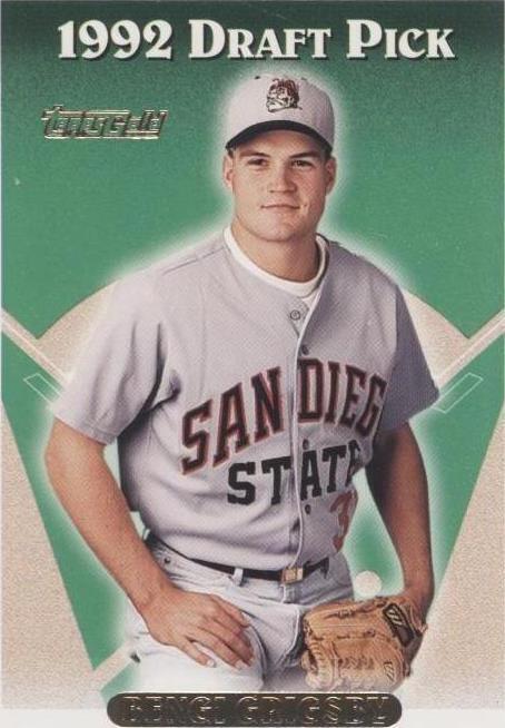 1993 Topps - Benji Grigsby #518 Gold Name Misspelled as Bengi (RC) for ...