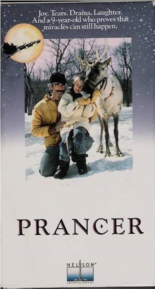 Prancer (VHS, 1990) Sam Elliott Cloris Leachman Abe Vigoda Ariana ...