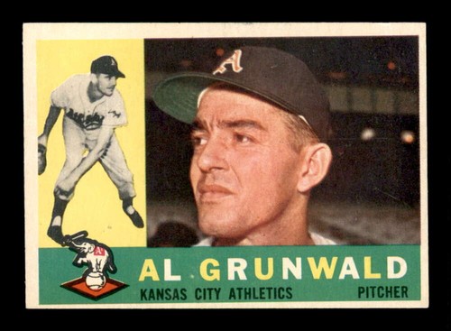 1960 Topps #427 Al Grunwald RC VG/VGEX X3348276 | eBay