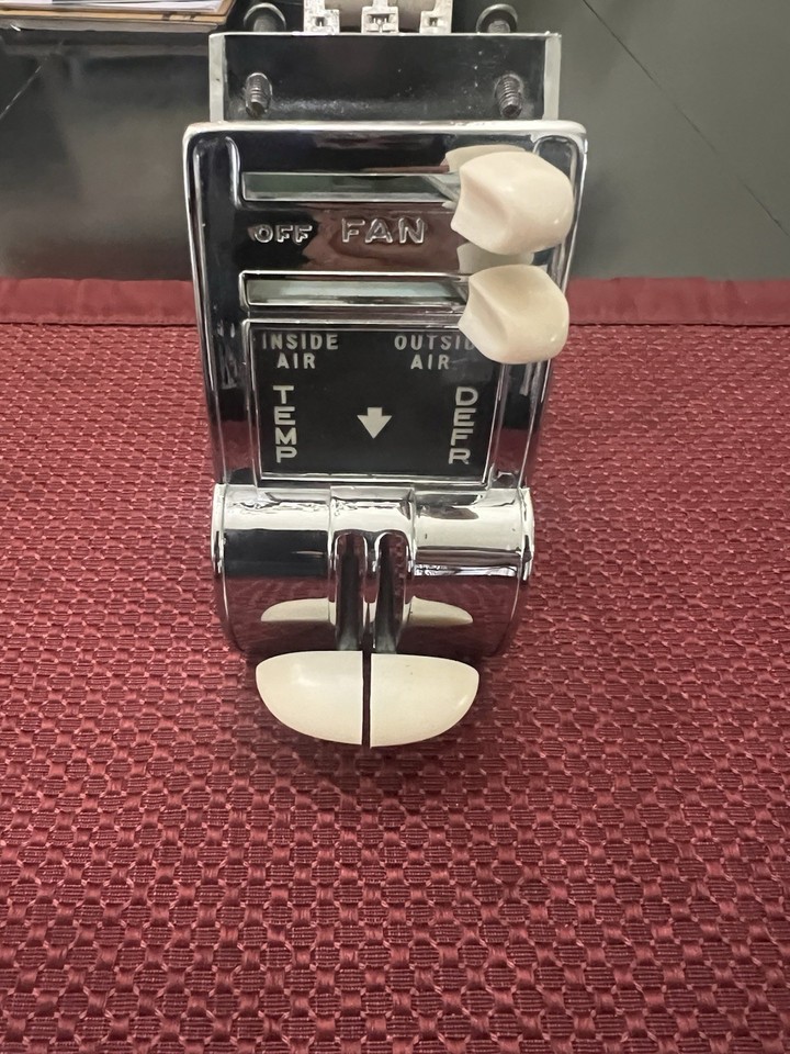 1955 1956 1957 1958 1959 GMC truck deluxe heater control With NOS ...