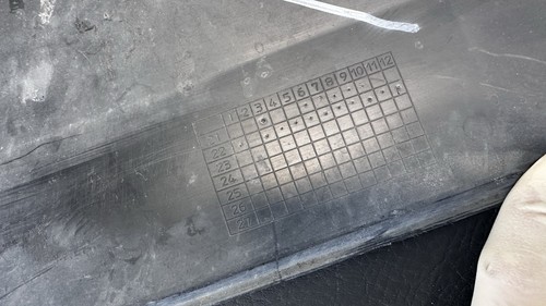 2023 - 2024 HONDA HR-V HRV REAR LOWER BUMPER VALANCE COVER 71560-3W0-A0 ...