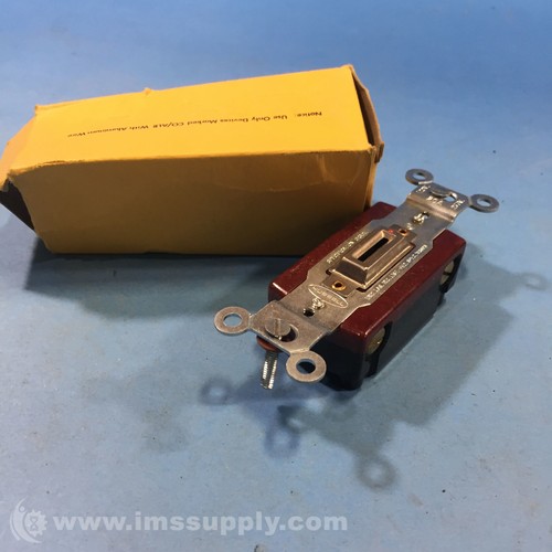 Hubbell Toggle Switch, WS896 SPEC, 120V, 20A, 277V FNOB | eBay