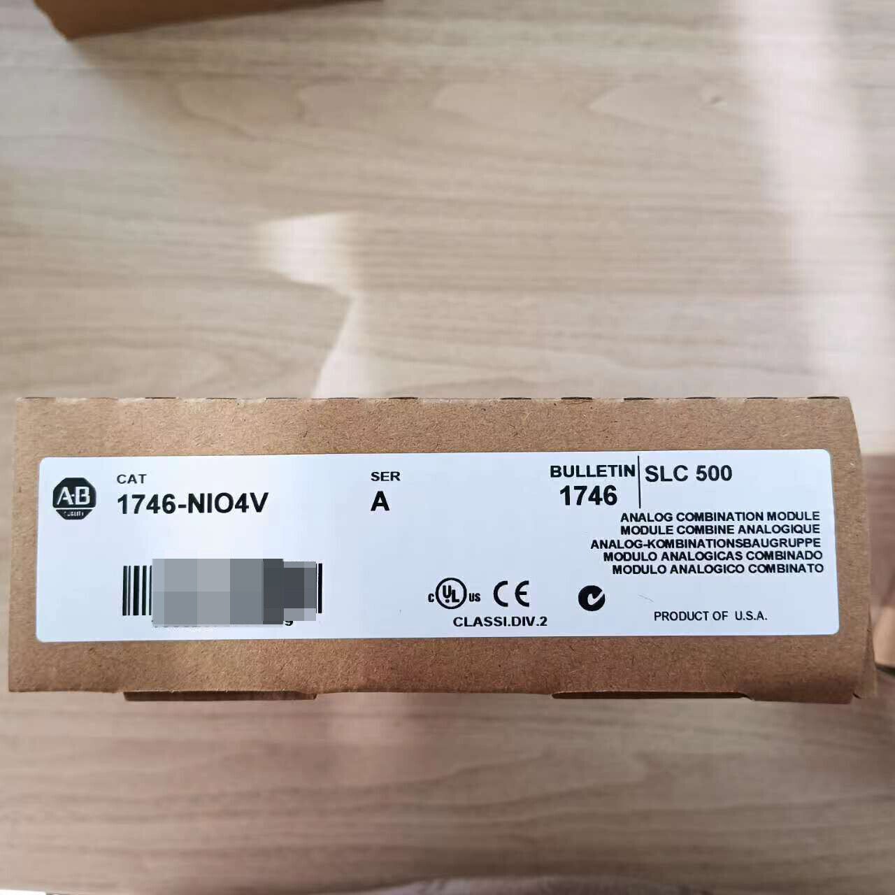 AB 1746-NIO4V AB Series A SLC 500 Analog Module New Factory Sealed TX ...