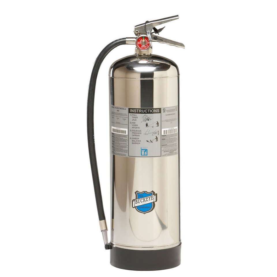 Buckeye 50000 Stainless Steel Water Pressurized Hand Held Fire ...
