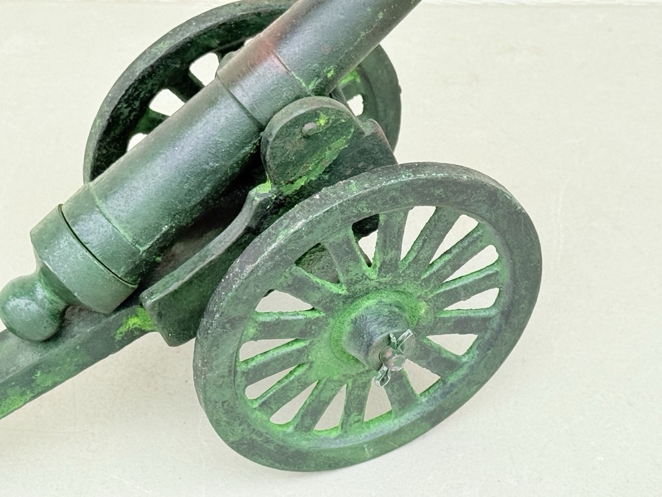 Vintage Cast Iron and Brass Cannon Signal Cannon | eBay