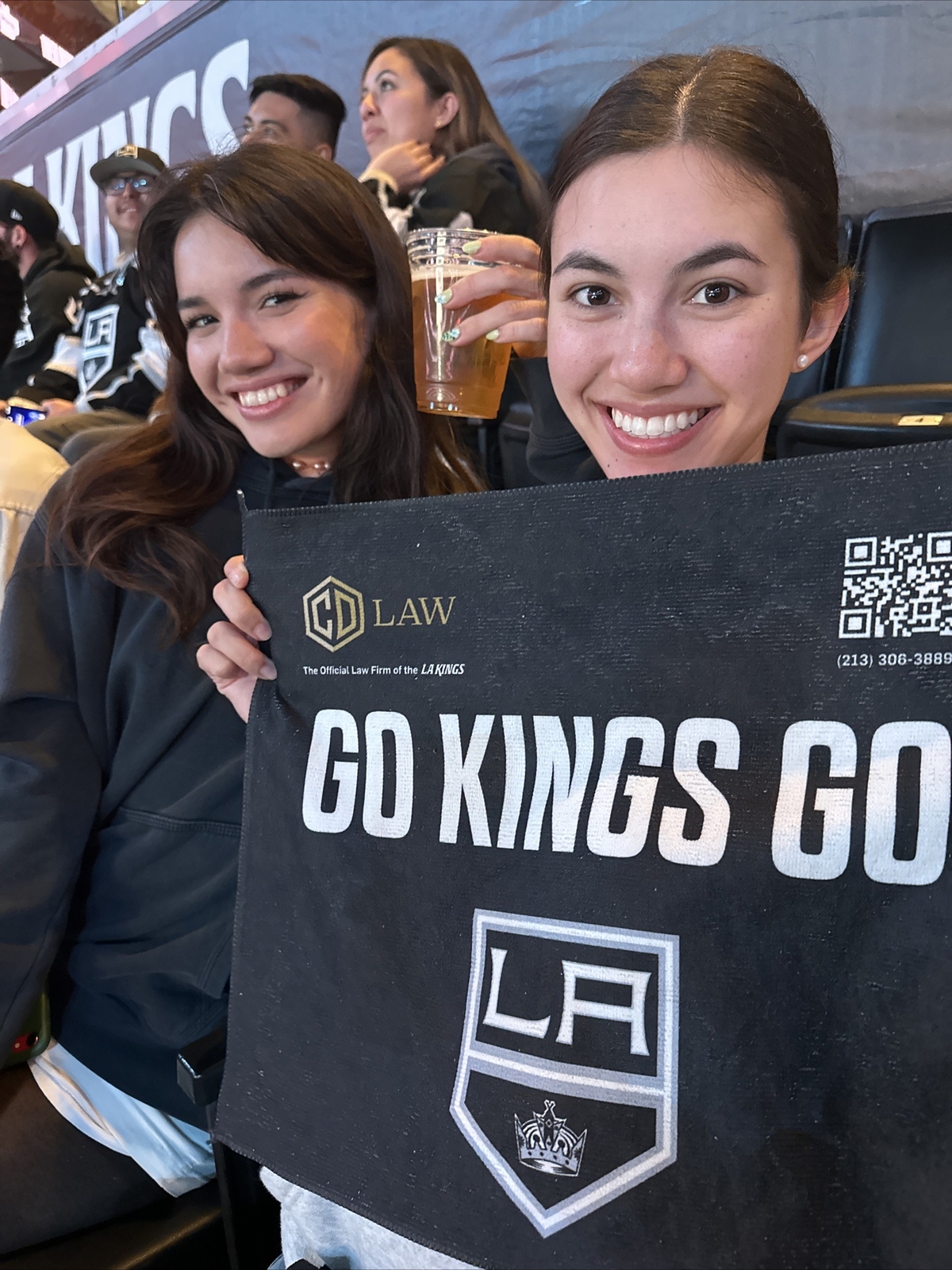 Los Angeles Kings Go Kings Go Rally Towel 1/18/24 SGA | eBay