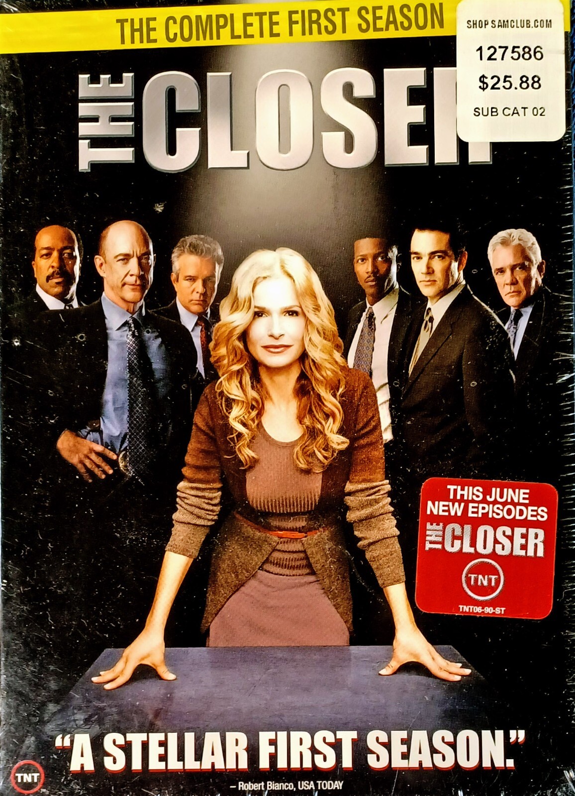 THE CLOSER - COMPLETE FIRST SEASON - KYRA SEDGWICK - (4) DVD SET ...