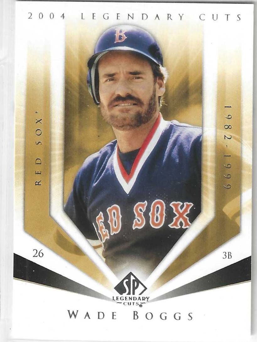 2004 SP Legendary Cuts #120 Wade Boggs HOF Boston Red Sox | eBay