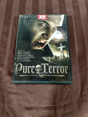 Pure Terror Classic Features 50 Movies 12 Disc Set | eBay