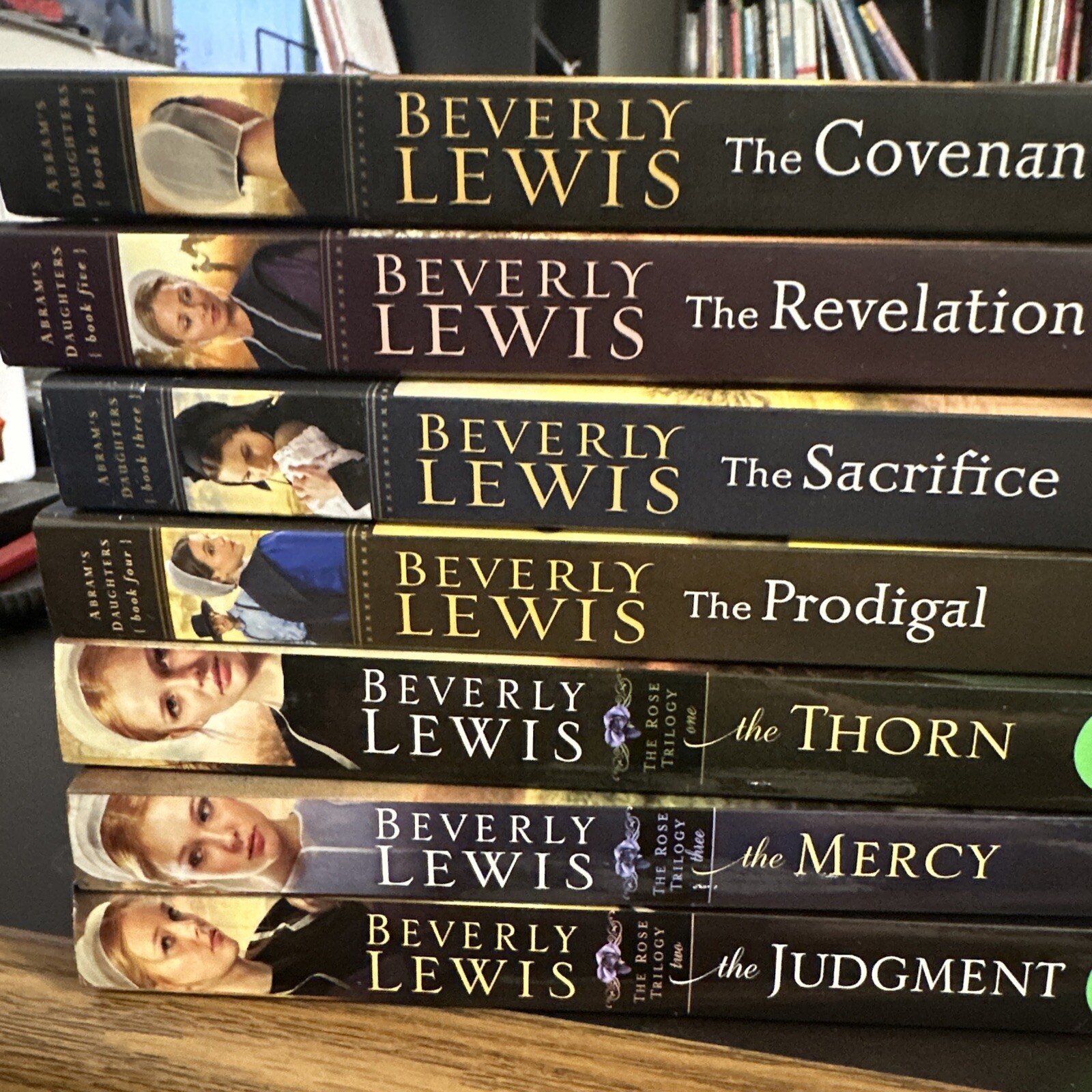 Lot: 7 Beverly Lewis Books Christian Annie’s People Seasons of Grace ...