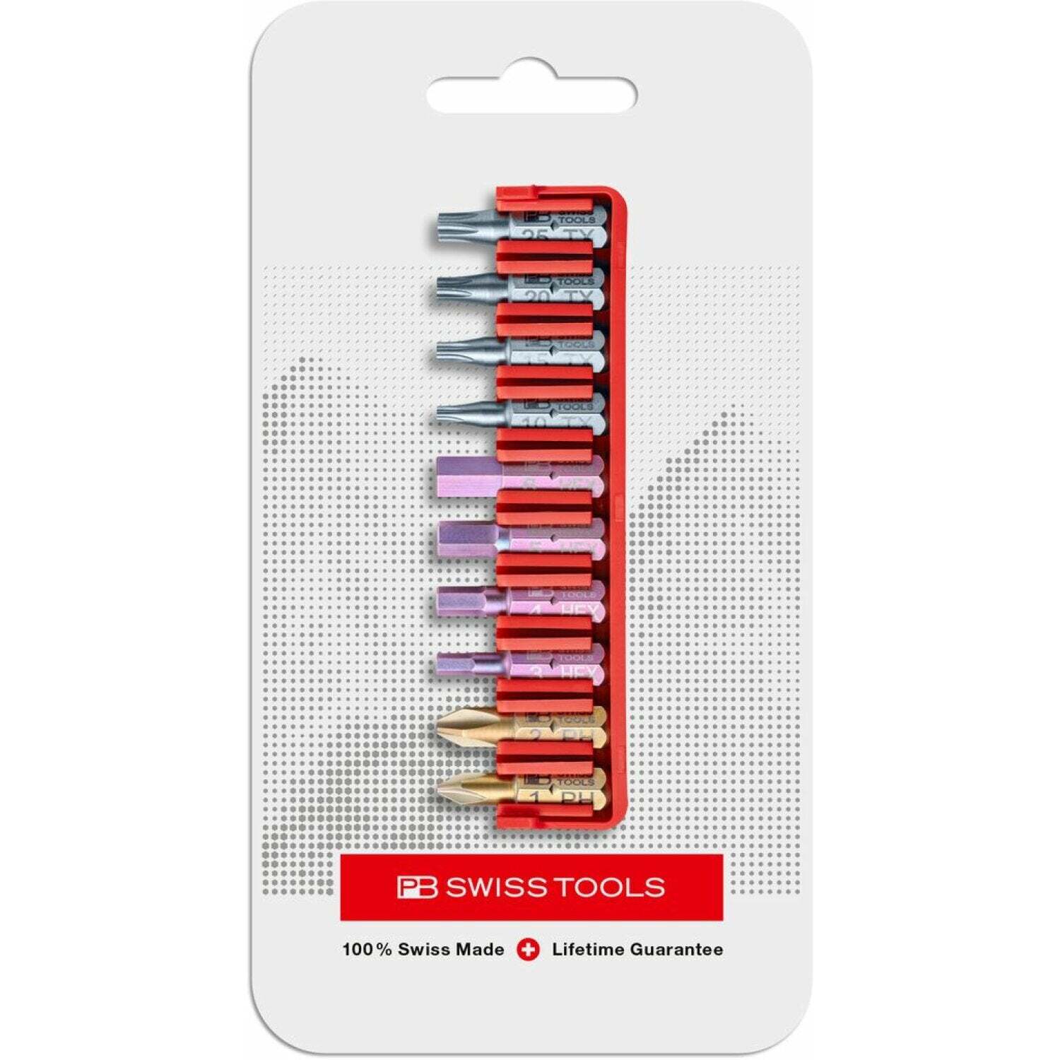 PB Swiss Tools PB C6.700 CN PrecisionBit 1/4", C6, Swith a Handy BitBlock 10 Pcs | eBay