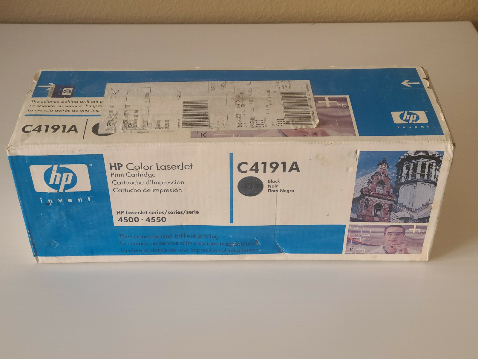 HP 91A Black Toner Cartridge C4191A - Sealed | eBay