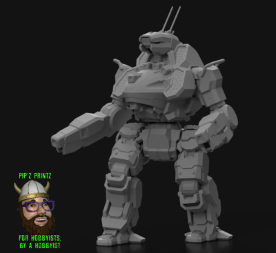 ANH-4S1 Annihilator Alternate Mech Model For Battletech 6mm-10mm-15mm ...