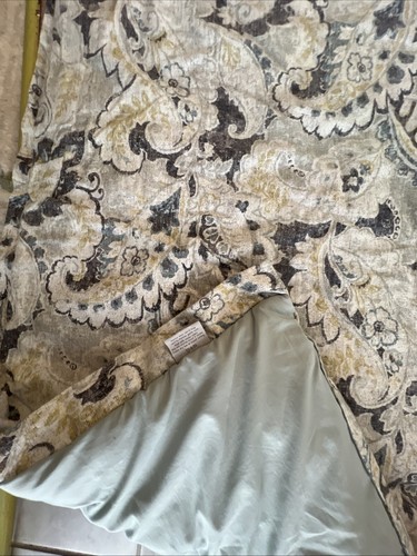 VILLA BY NOBLE EXCELLENCE KING Comforter 110”x96” Blue Yellow Gray ...