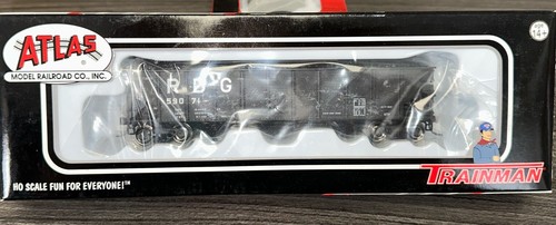 ATLAS Trainman HO RTR #20000971 AAR 70-Ton 9-Panel Hopper Reading NIB ...